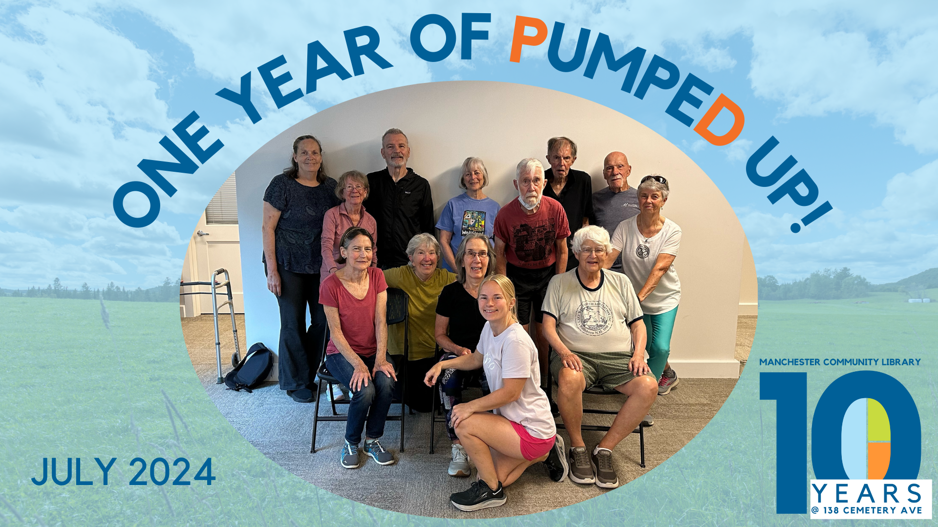 Celebrating One Year of PumpeD Up – Manchester Community Library